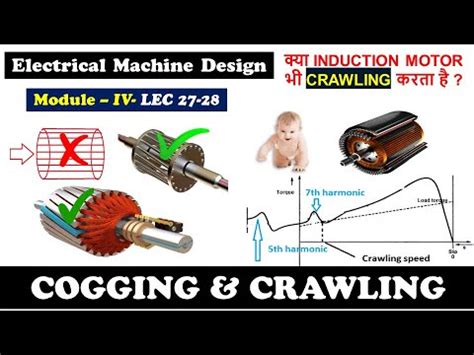 Cogging Crawling In 3 Phase Induction Motor Design Of 3 Phase