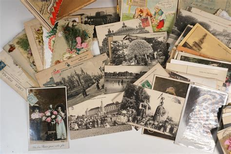 CARTES POSTALES ANCIENNES Très important ensemble de cartes