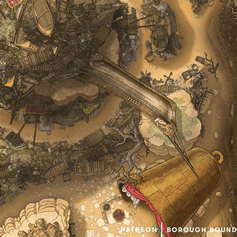 Get More From Borough Bound On Patreon Fantasy Map Dnd World Map