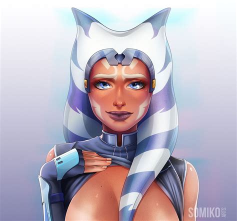 Ahsoka Tano Commission Somiko Arts On ArtStation At Https