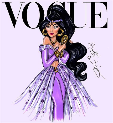Disney Divas For Vogue By Hayden Williams Jasmine Disney Divas