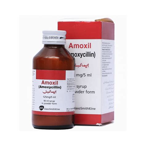 Amoxicillin Oral Suspension 250mg 5ml Dry Syrups