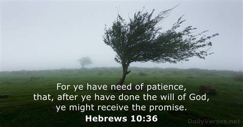 September 7 2023 Bible Verse Of The Day KJV Hebrews 10 36