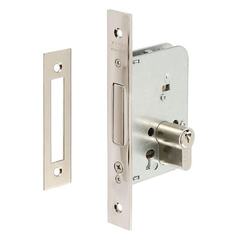 Cerradura Embutir Tesa 2031 40 Hn Ent 40mm C Recto Niquelada Brico