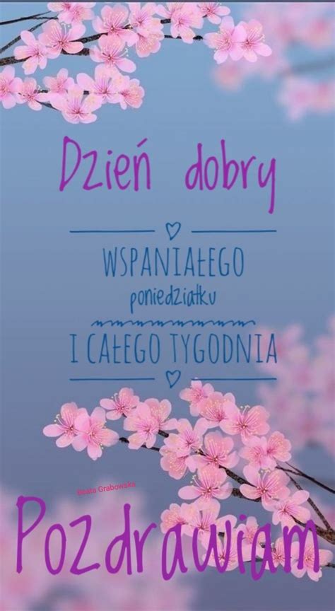 Pin Su Dzie Dobry Dni Tygodnia Nel