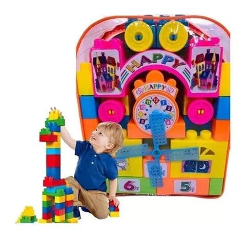 Brinquedo Blocos De Montar Encaixe Educativo Pedagógico Parcelamento