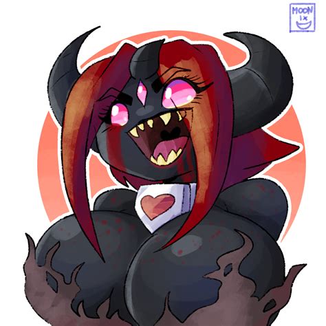 Rule 34 Bestia Bestia Tboi Black Body Black Skin Breasts Collar Demon Demon Girl Demon Horns