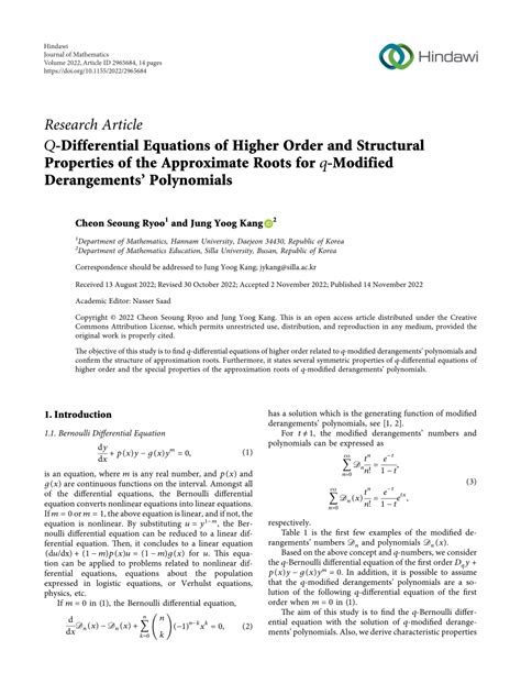 pdf q differential equations of higher order and structural properties of the approximate