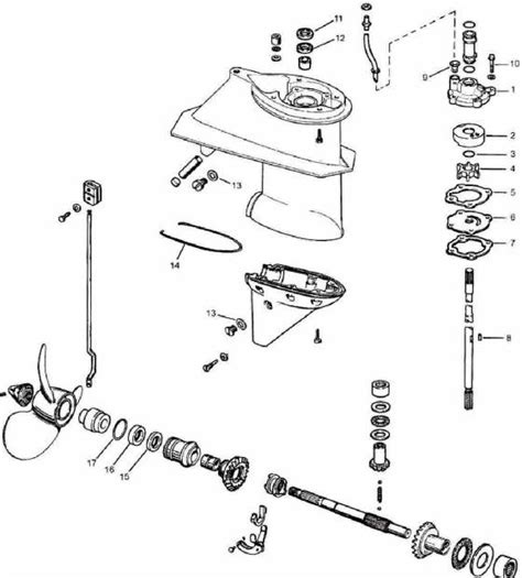 Hp Johnson Outboard Parts Diagram