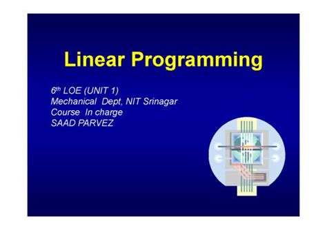 Linear Programming Problems And Solutions Graphical Method Pdf 175727