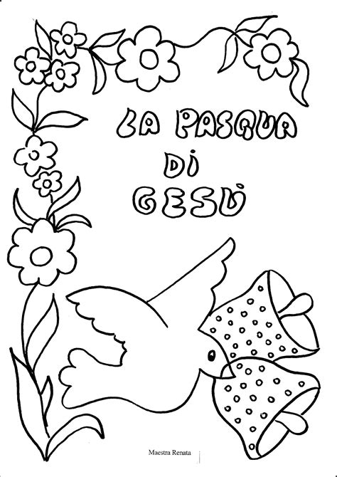 Disegno Da Colorare Per Pasqua