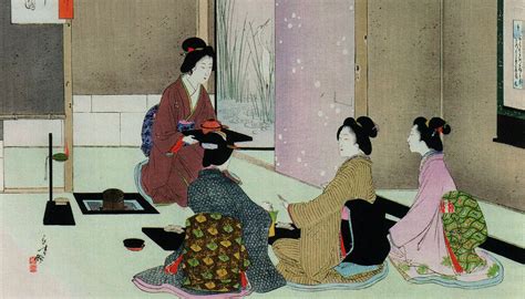 Cérémonie de thé l instant zen du Japon