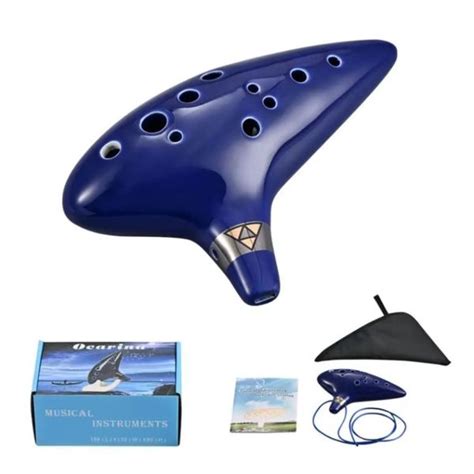 Triforce Ocarina Flute The Legend Of Zelda Kokuro