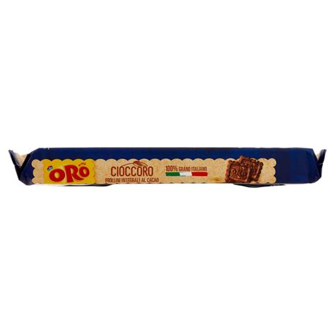 Oro Saiwa Cioccoro Biscotti Integrali Con Cacao Gocce Di Cioccolato
