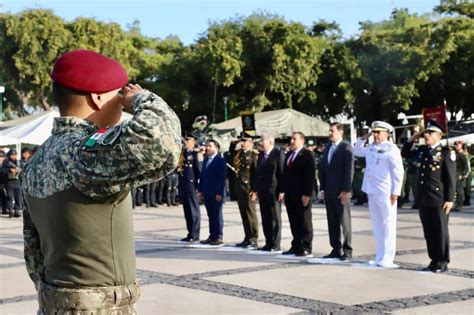 Gobernador Rub N Rocha Y Autoridades Conmemoran El Aniversario Del