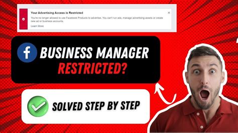Restricted Facebook Business Manager Account Fix Facebook Ad Account