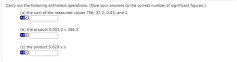 Solved Carry Out The Following Arithmetic Operations Give Chegg