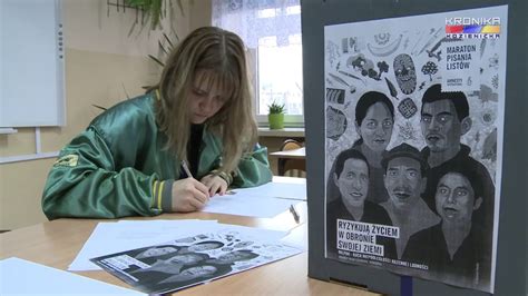 Maraton pisania listów Amnesty International w I LO YouTube
