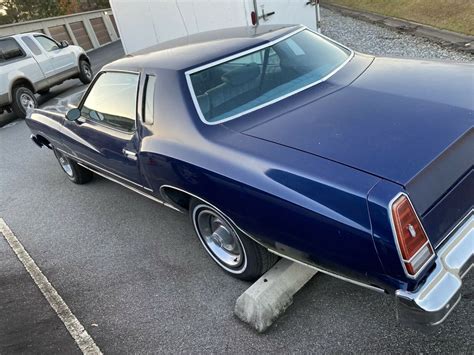 1976 Chevrolet Monte Carlo Coupe Blue AWD Automatic 2 Door For Sale