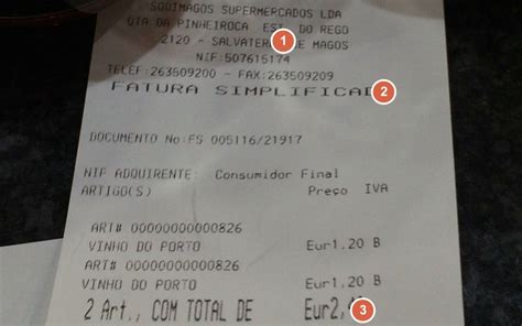 Uma Fonte Normal Em Cupom Fiscal Ou Fatura Simplificada De Loja