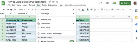 How To Make A Table In Google Sheets Layer Blog