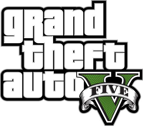 Grand Theft Auto V Logo PNG Transparent Brands Logos