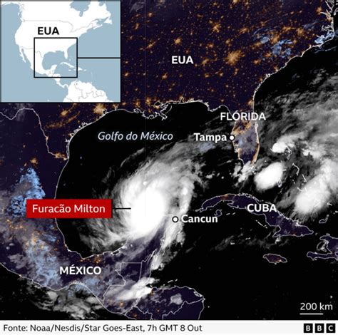 Furac O Milton O Que Se Sabe Da Pior Tempestade Em Anos Nos Eua