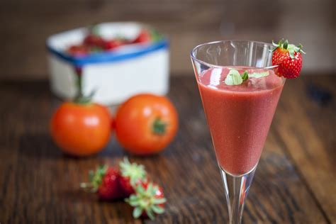 Gaspacho Aux Tomates Et La Fraise Les Recette De A Z