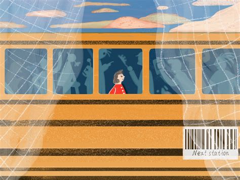 lisk feng作品临摹 半创作黄昏的列车 插画初丁hara 站酷ZCOOL