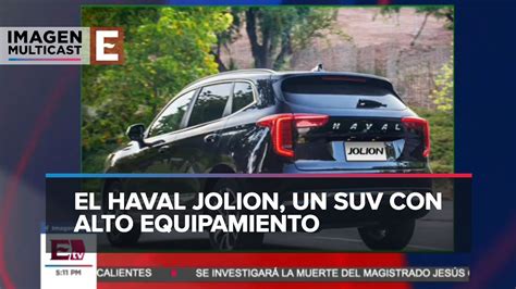 Haval Jolion un SUV chino que se presenta en México YouTube