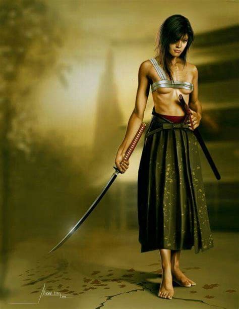 Pin By Henry Hawkins On Samurai Katana M Female Samurai Katana