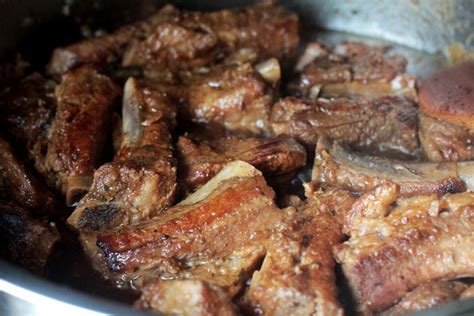 Costelinha de porco na panela Receita da minha mãe Mel e Pimenta