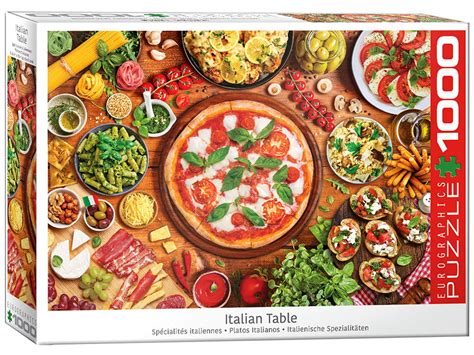 EUROGRAPHICS Italian Table 1000 Piece Jigsaw Puzzle