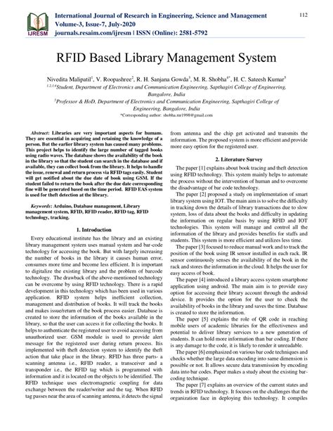 pdf rfid based library management system