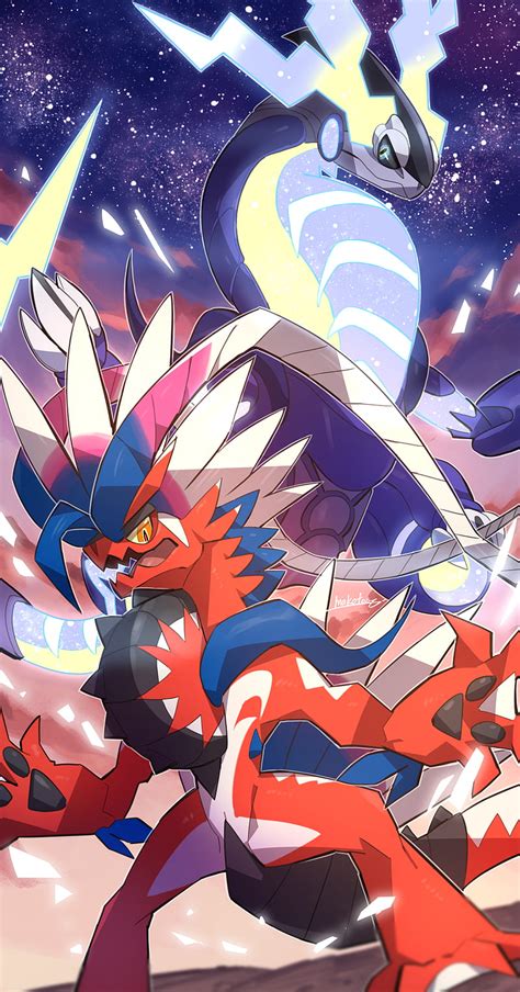 Miraidon Tablero De Anime Pok Mon Escarlata Y Violeta Fondo De