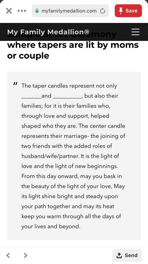 24 unity candle wedding ceremony script