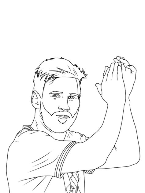67 Desenhos De Lionel Messi Para Imprimir E Colorir