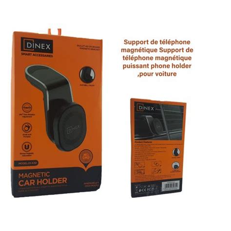 DINEX Support de téléphone magnétique puissant phone holder pour