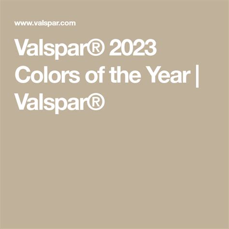 Valspar Paint Colors Artofit