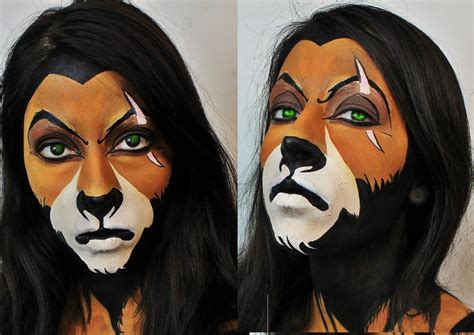 Diy Scar Makeup Tutorial Enhance Your Lion King Costume With A