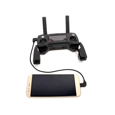 Cabo Otg Micro Usb Controle Drone Dji Mavic Pro Air Mavic Spark