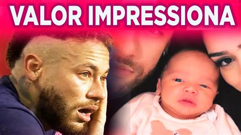 PENSÃO PAGA por NEYMAR a FILHA é REVELADO e VALOR IMPRESSIONA a todos