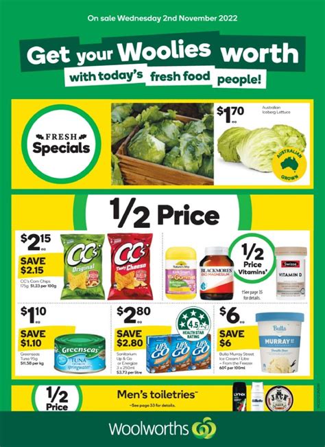 Woolworths Weekly Specials Catalogue From 02 11 2022