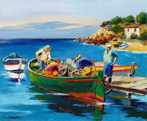 Galerie Tableaux Artiste Peintre Des Marines Christian Jequel Peinture