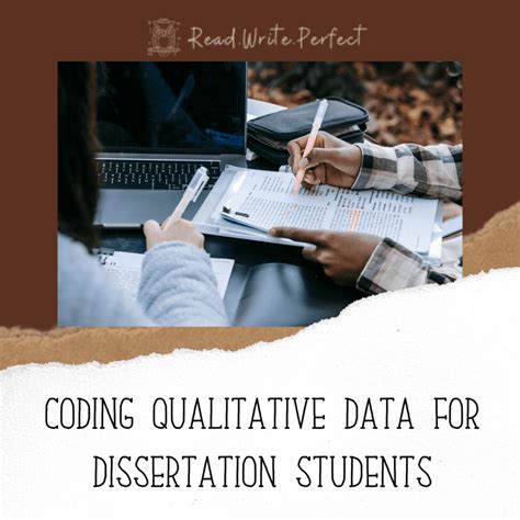 Coding Qualitative Data A Guide For Dissertation Students