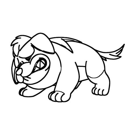 Maschiff Coloring Page Print IdeaShortcut
