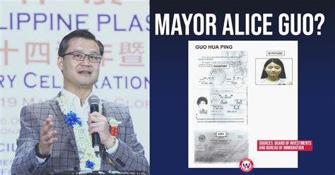 Suspended Mayor Alice Guo Says She Is Not Guo Hua Ping The Filipino Times