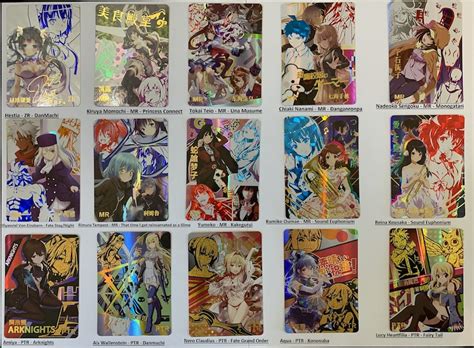 Waifu Cards 2 0 Goddess Story TCG Anime Doujin Lewd Holo Trading Cards