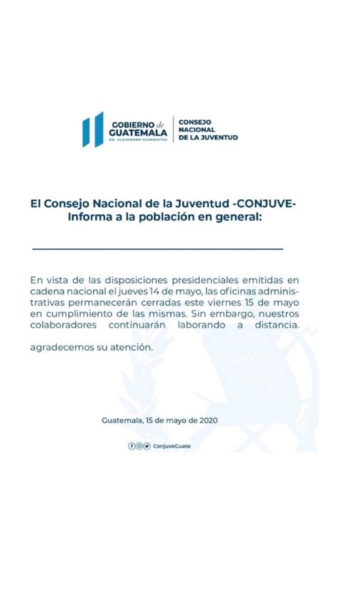 Consejo Nacional De La Juventud On Twitter El Consejo Nacional De La