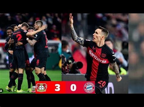 Bayer Leverkusen Vs Bayern Munich 3 0 Highlights 2024 Bundesliga